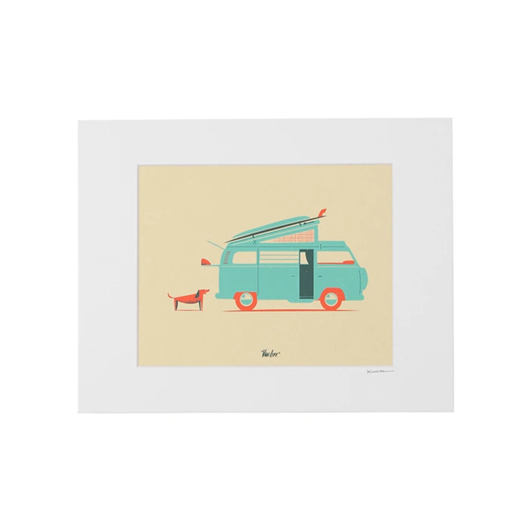 VAN LIFE / Nick Kuchar（ニックカッチャー）のMatted Prints通販 | GREENROOM GALLERY