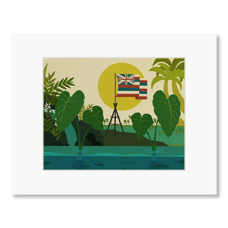 KUHIAWAHO / Punky Aloha（パンキーアロハ）のMatted Prints通販 | GREENROOM GALLERY