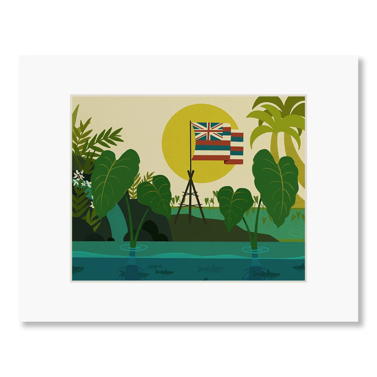 KUHIAWAHO / Punky Aloha（パンキーアロハ）のMatted Prints通販 | GREENROOM GALLERY