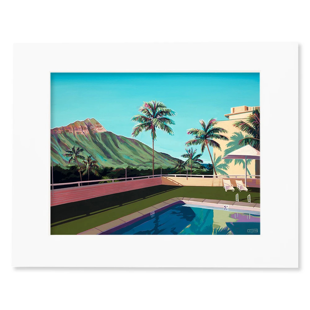 POOLSIDE / Christie Shinn（クリスティシン）のMatted Prints通販 | GREENROOM GALLERY
