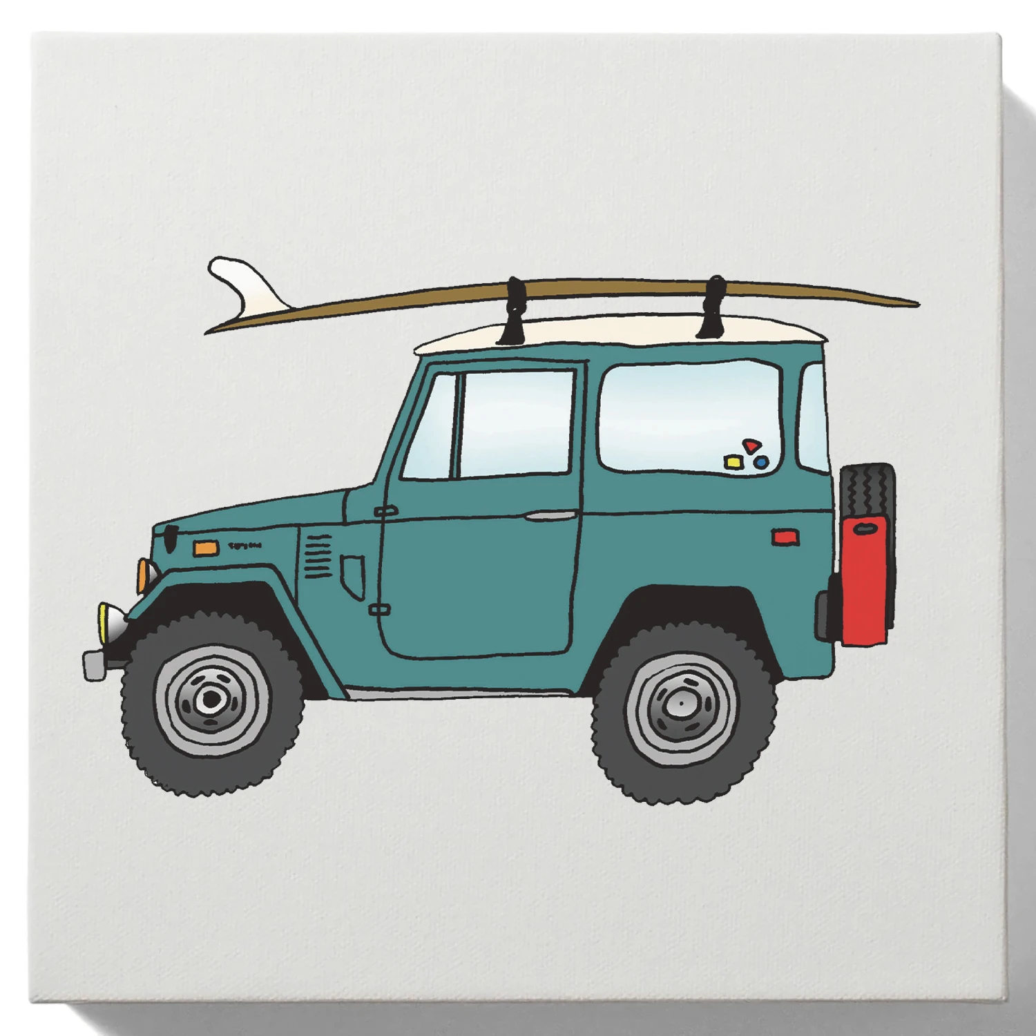 #12 1972 TOYOTA FJ40 & 10’ COOPERFISH V2 MALIBU FOIL / Kevin Butler（ケビン ...